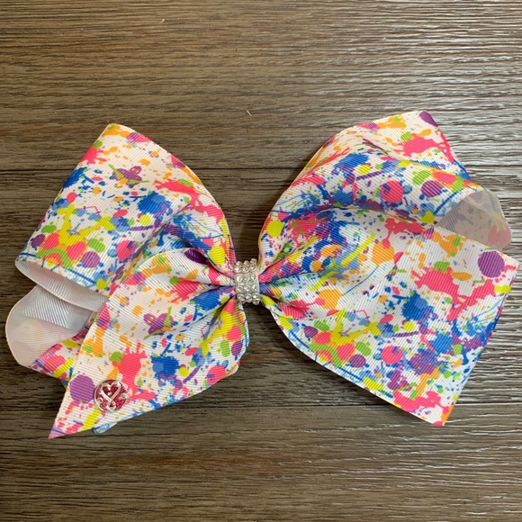 JoJo Siwa | Accessories | Jojo Siwa Paint Splatter Bow | Poshmark